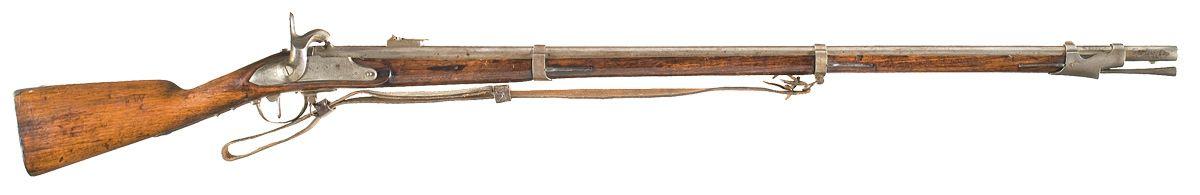 Civil War Era Austrian Military Percussion Conversion Musket