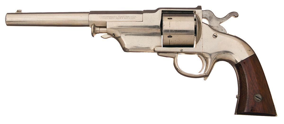 Scarce Allen & Wheelock Center Hammer Lipfire Army Revolver