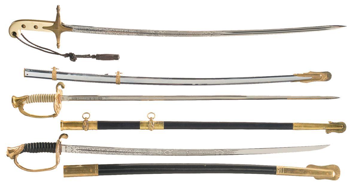 Presentation U.S. Marine Model 1875 Non-Commissioned Officer's Sword ...