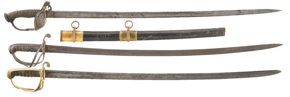 Ames Staff and Field U.S. Model 1833 Dragoon Saber, Non-Regulation U.S ...