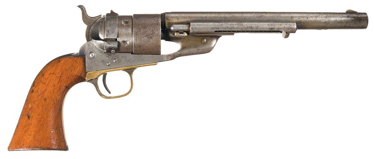Colt Model 1860 Richards Conversion Revolver with British Proofs