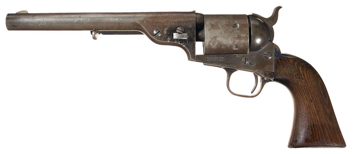 Desirable Colt 1871-1872 Open-Top Model Revolver