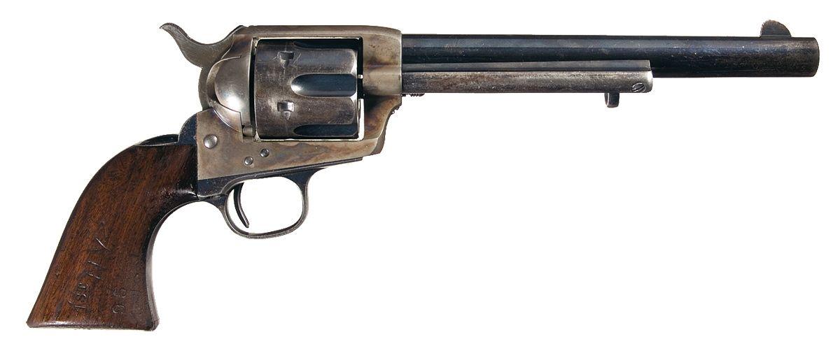 U.S. Colt Model 1873 Cavalry Single Action Revolver with New York ...