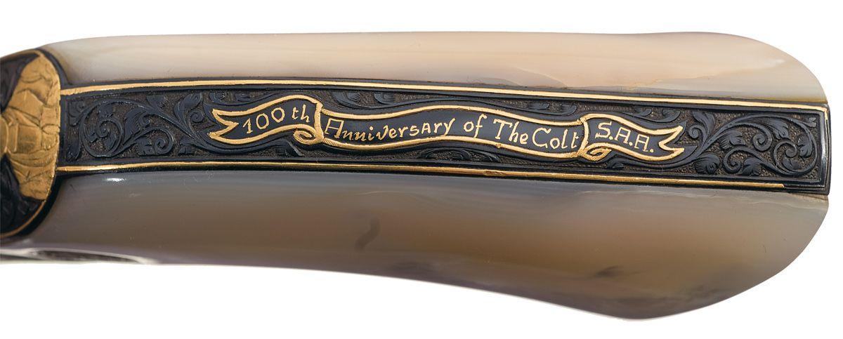 One of the Most Elaborately Decorated and Historic Colt Single Action ...