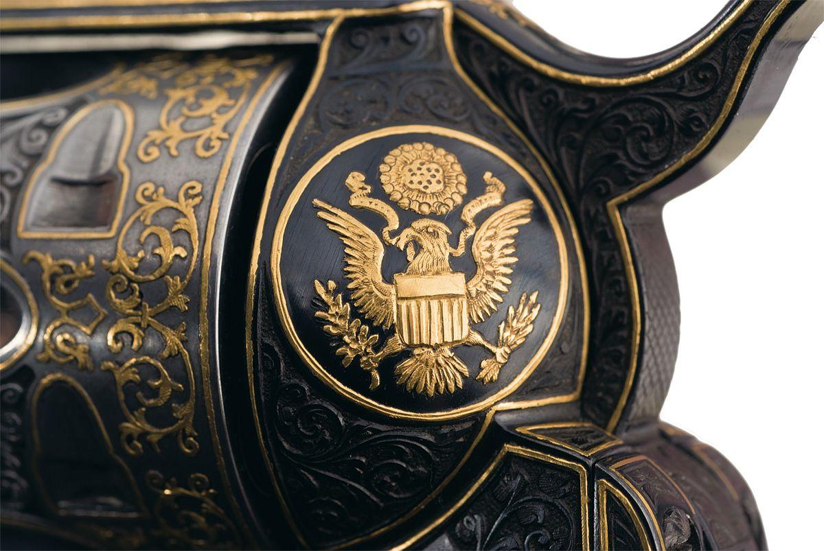 One of the Most Elaborately Decorated and Historic Colt Single Action ...