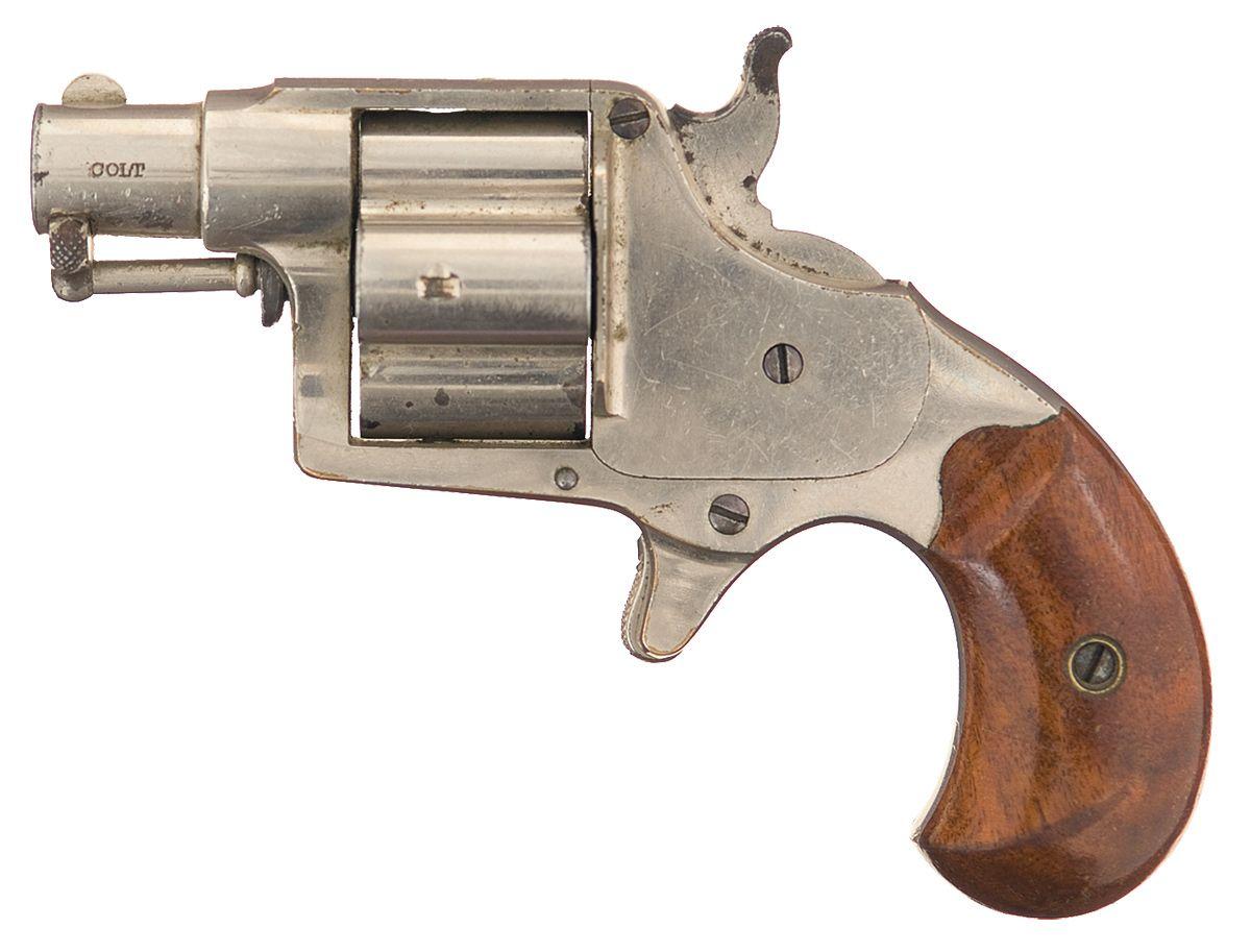 Rare Short Barreled Colt Cloverleaf House Model Revolver