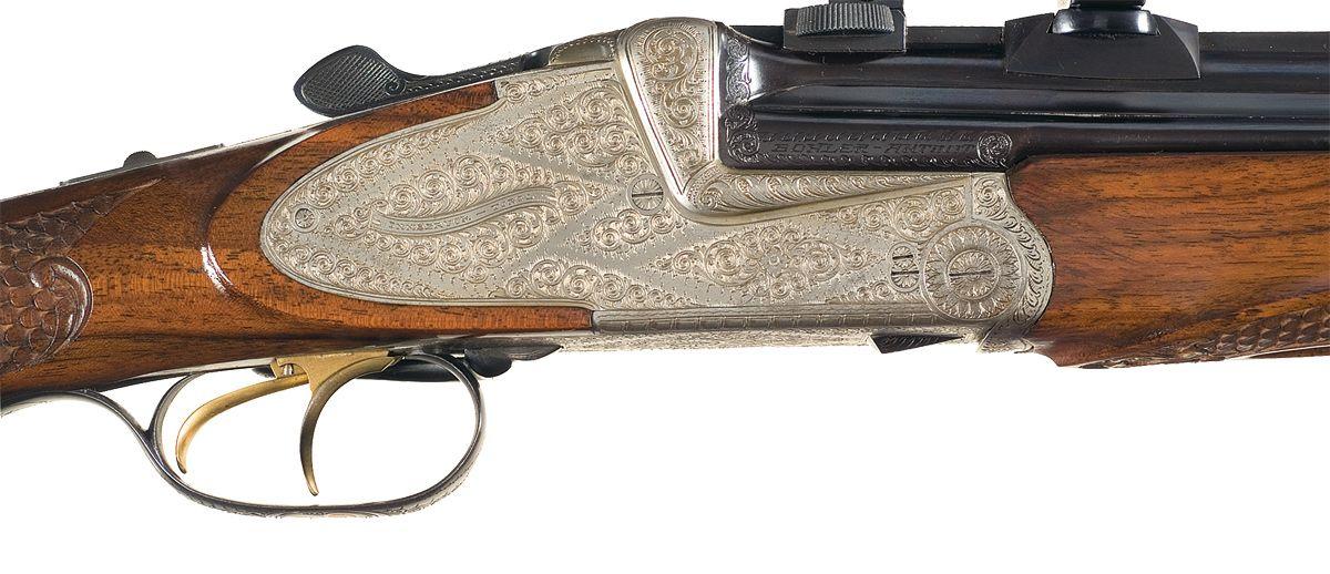 Unique Austrian Marholdt-Peterlongo Scoped Combination Rifle/ Shotgun