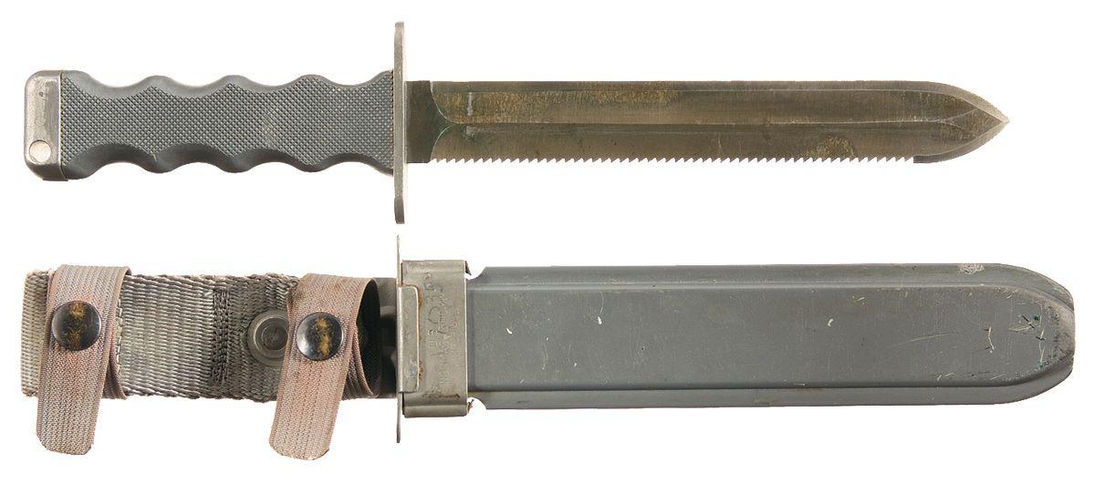 Rare U.S. Imperial Underwater Demolition Team Non-Magnetic Knife with ...