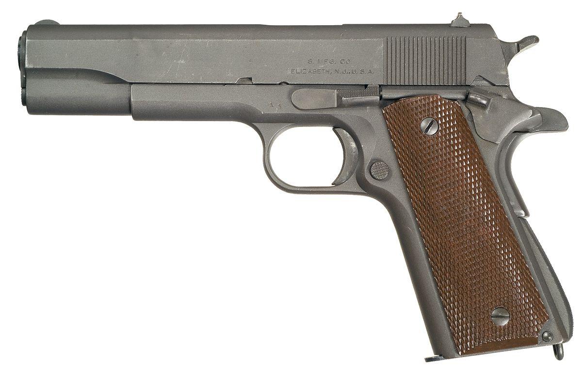 Rare WWII Singer Contract U.S. M1911A1 Semi-Automatic Pistol