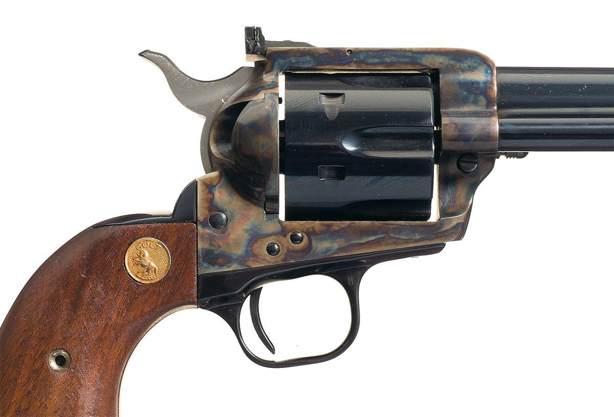 Colt New Frontier Single Action Army Flat Top Revolver with Box