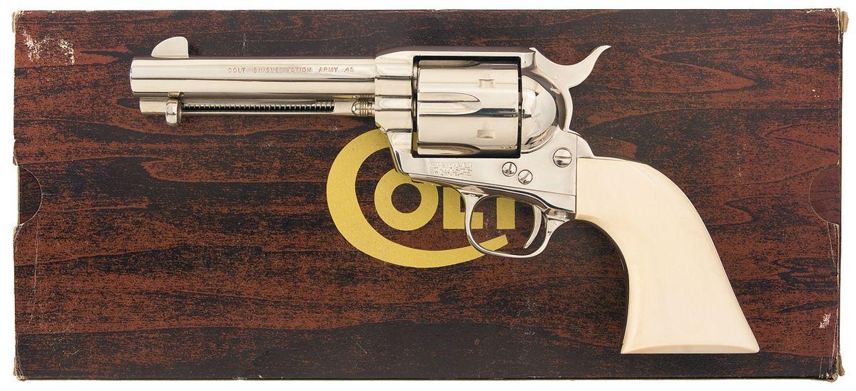 Third Generation Custom Shop Colt Single Action Army Revolver with ...