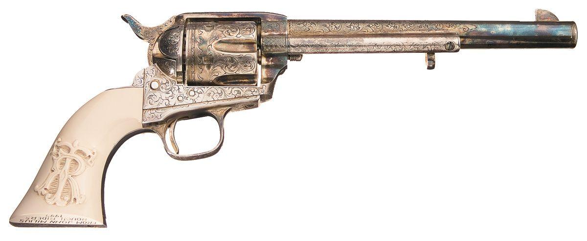 Cimarron Arms Teddy Roosevelt Commemorative Single Action Army Revolver ...