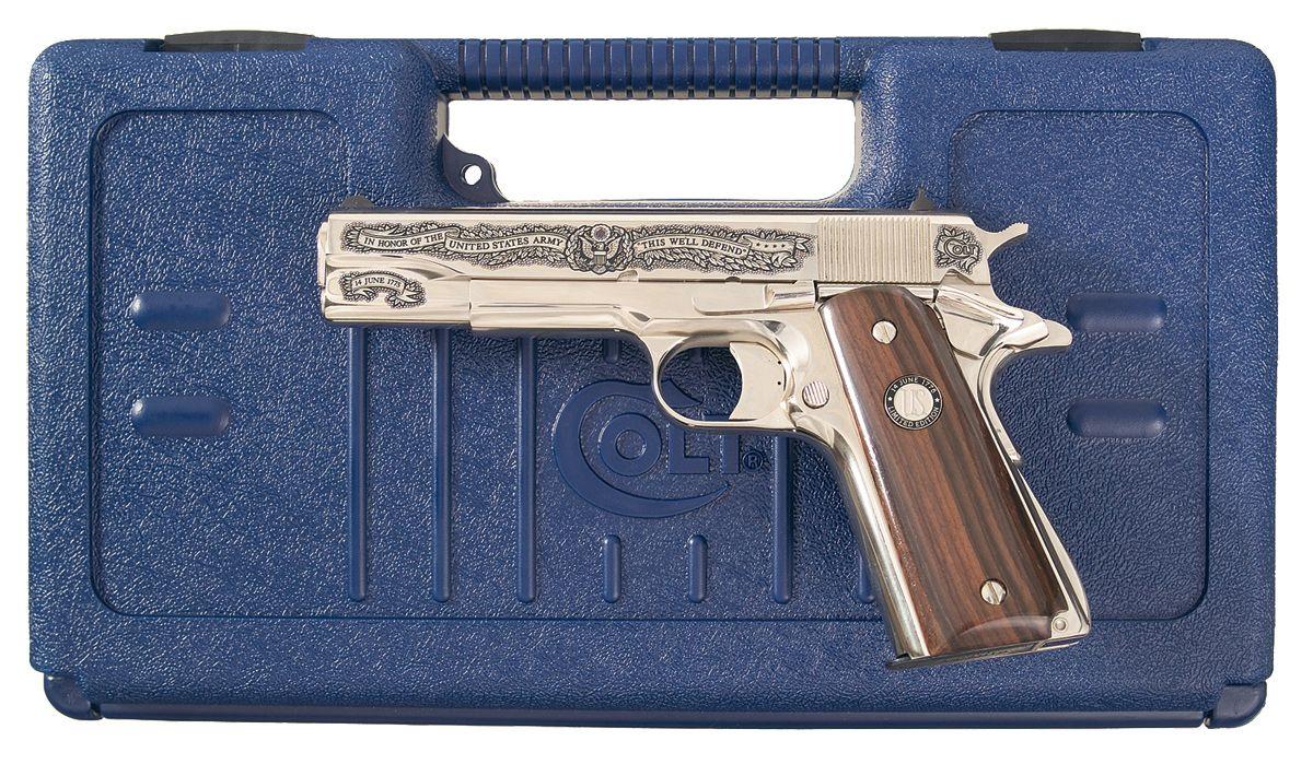Limited Edition Colt U.S. Army Commemorative Government Model Series 80 ...