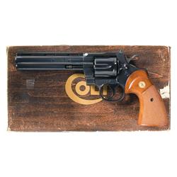Colt Python Double Action Revolver with Original Box