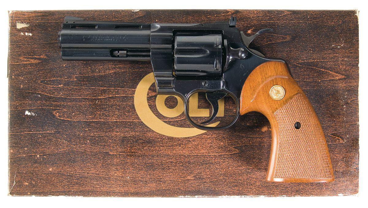 Colt Python Double Action Revolver with Box
