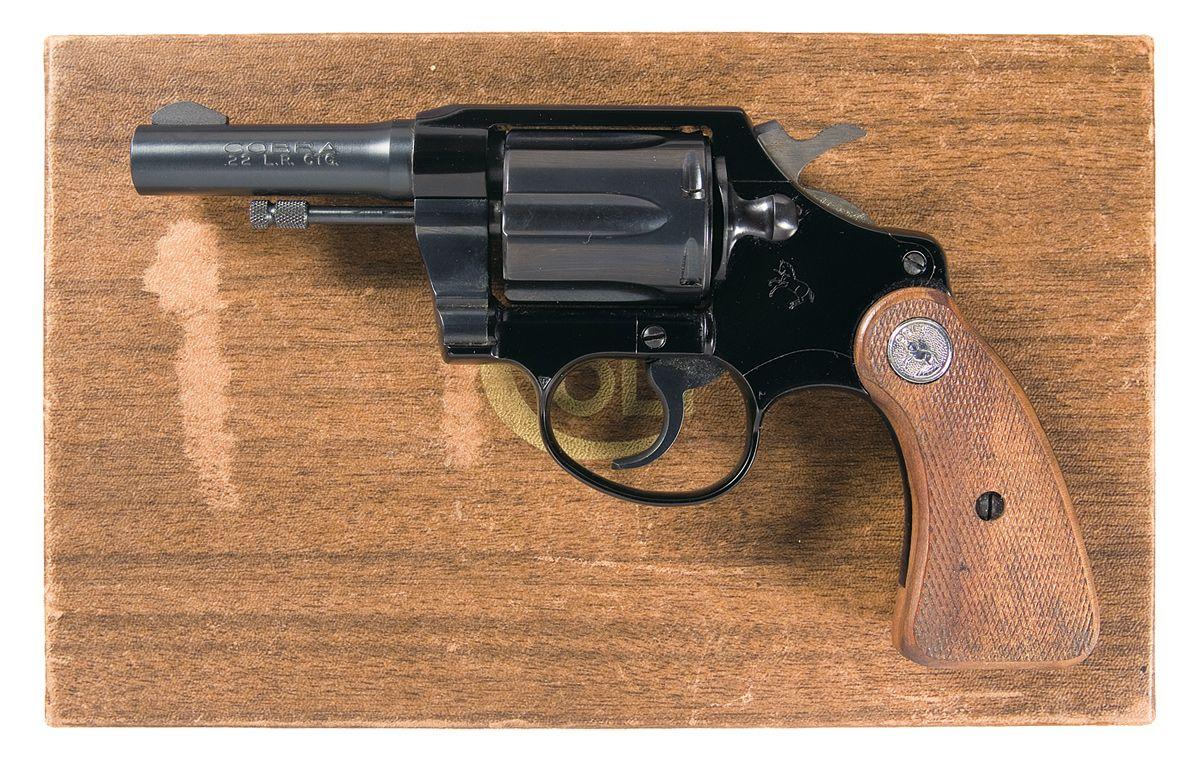 Colt Cobra Double Action .22 Caliber Revolver with Original Box
