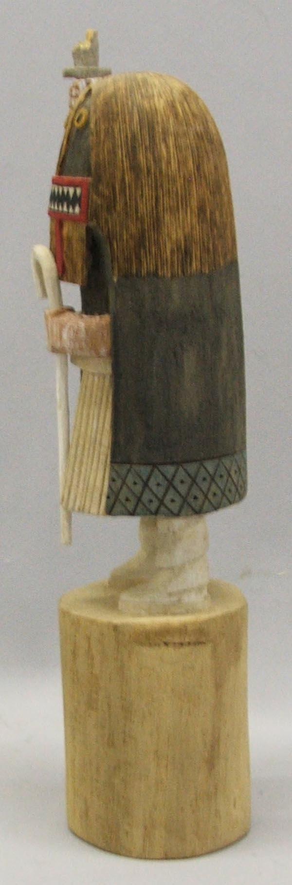 Vintage Hopi Soyok Wuhti Kachina By Garcia