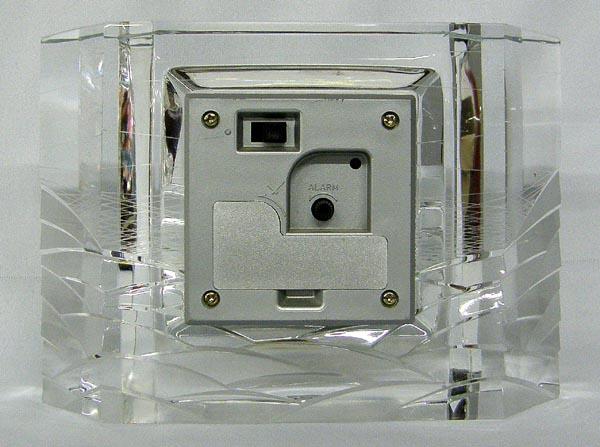 Bulova Lead Crystal Clock