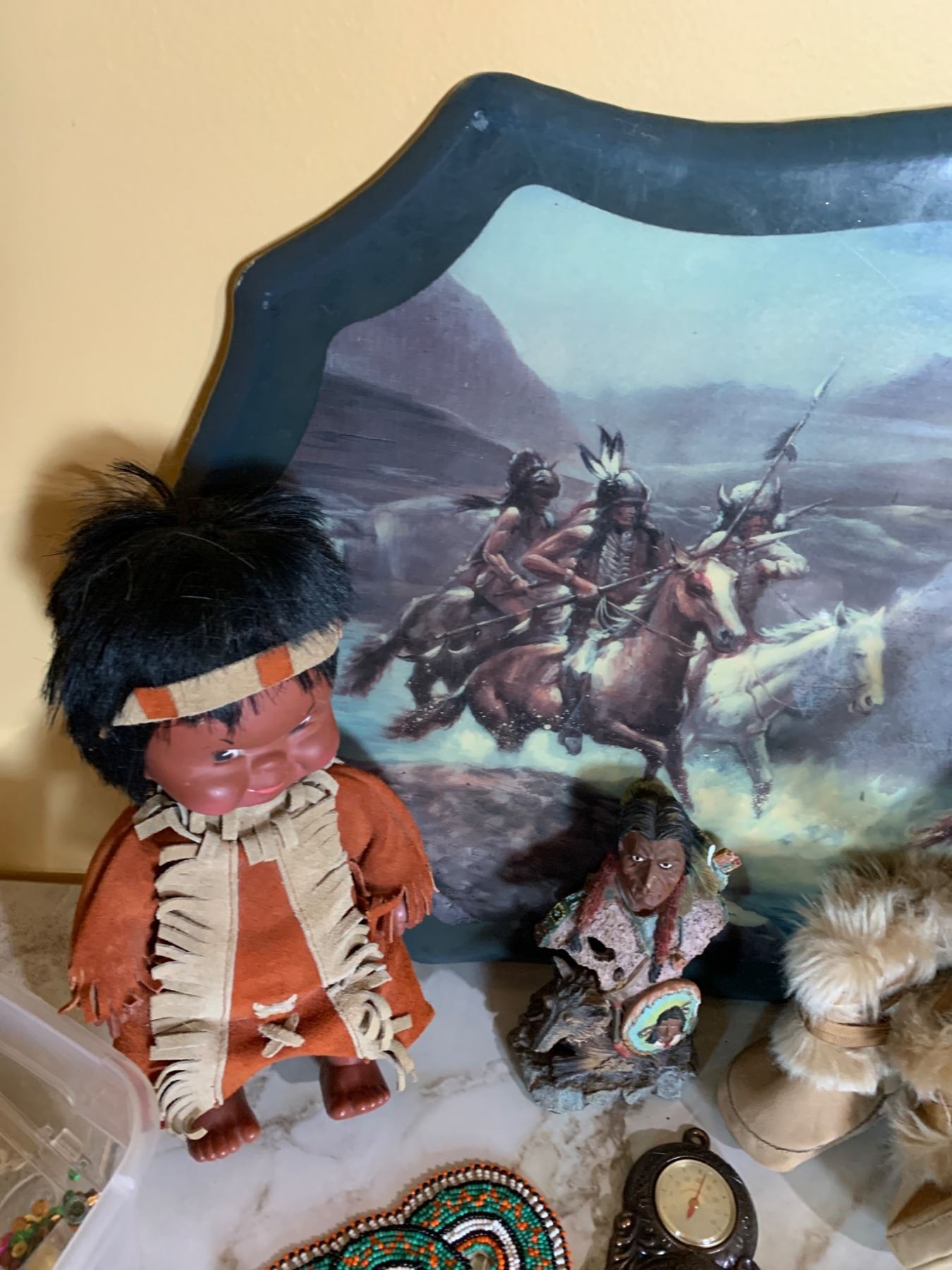 Native American-Inspired Artifacts and Craft Supplies - Beck Auctions Inc.