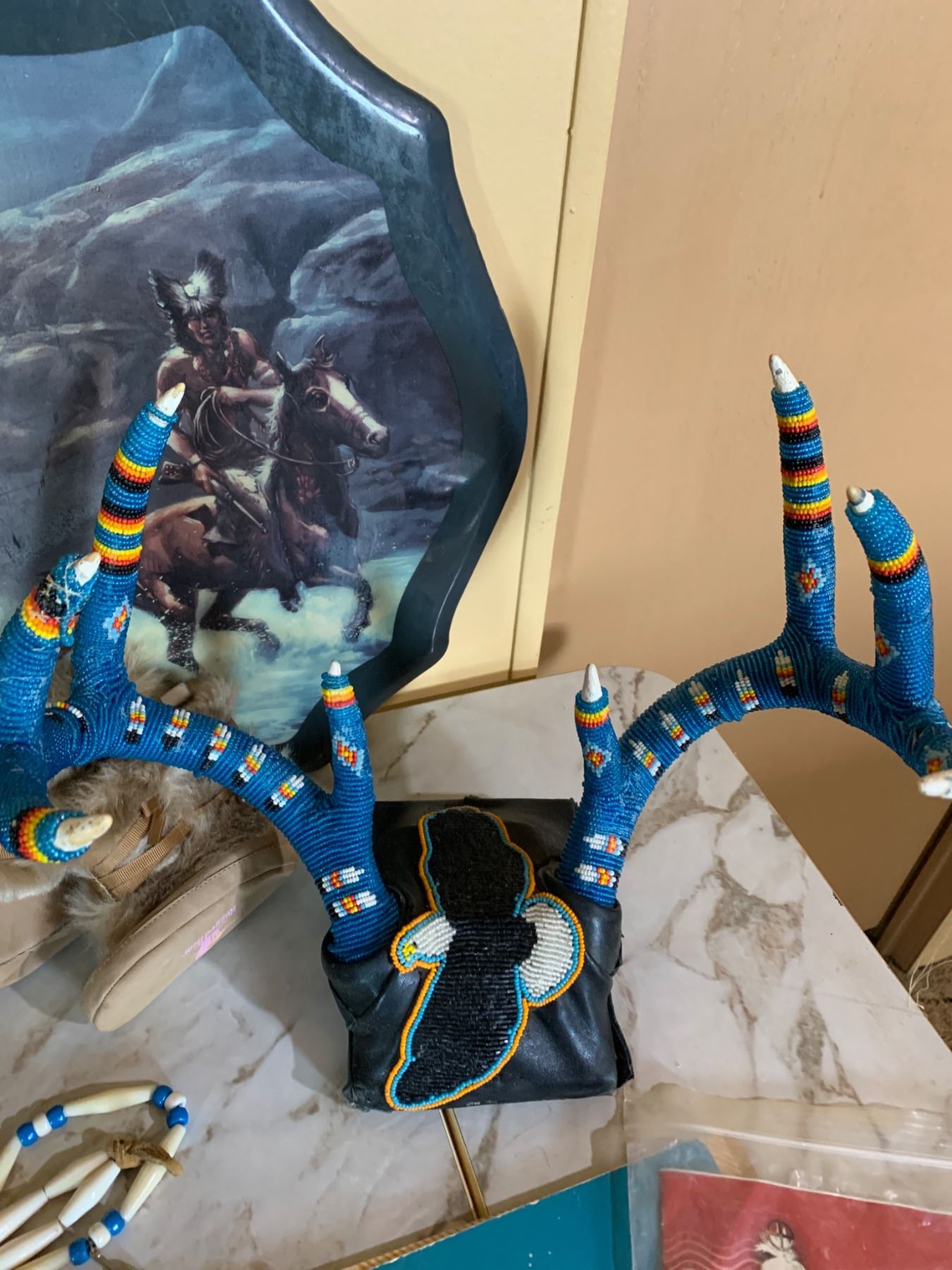 Native American-Inspired Artifacts and Craft Supplies - Beck Auctions Inc.