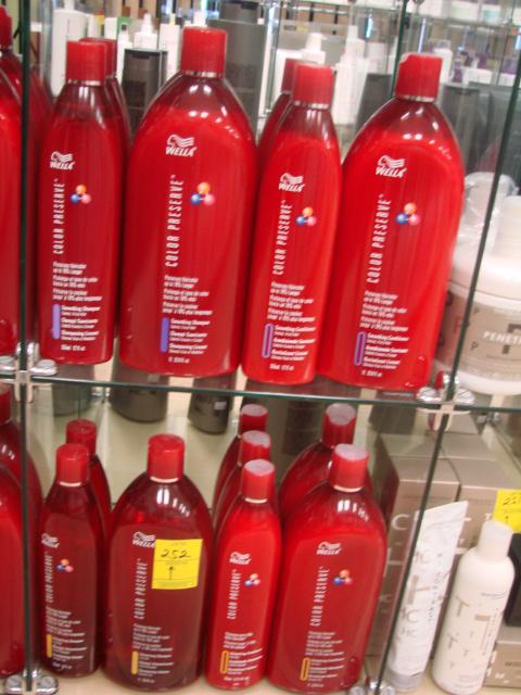 Wella Hair products-color preserve, S/C Sets, sprays, mouse, S/C, assorted