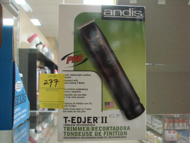 Andis T-Edger II Trimmer cordless, rechargeable