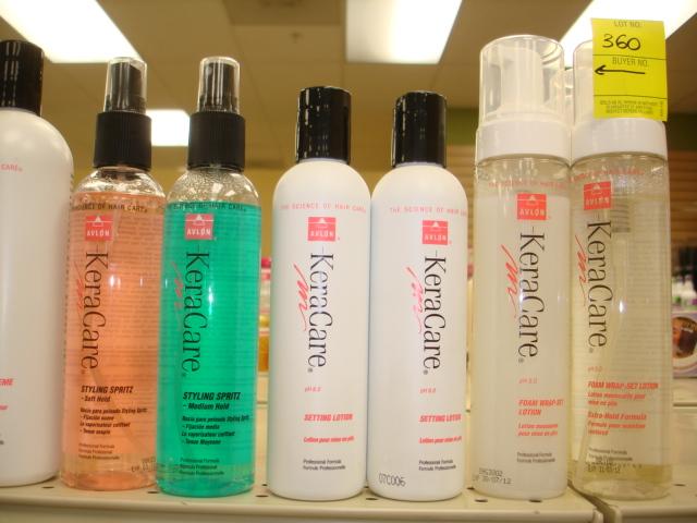 Keracare hair products, assorted, setting lotion, foam wrap set lotion ...
