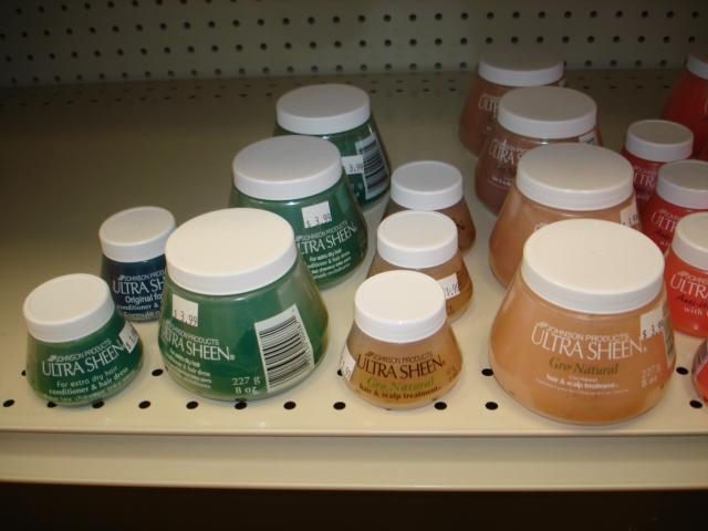 Ultra Sheen conditioner creams (30), 911 Hair products (15), Soft Shen ...