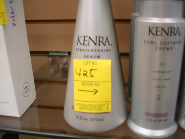 Kenra Hair Products, assorted, stling cream, straightening serum, shine ...