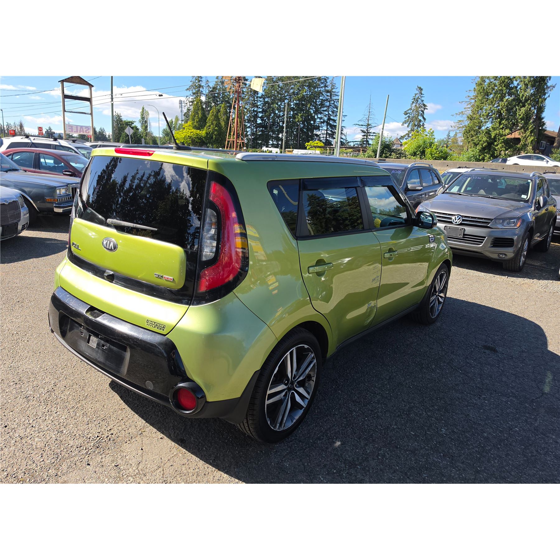 DUNCAN - 2014 KIA SOUL GREEN 214255 KMS - J736839