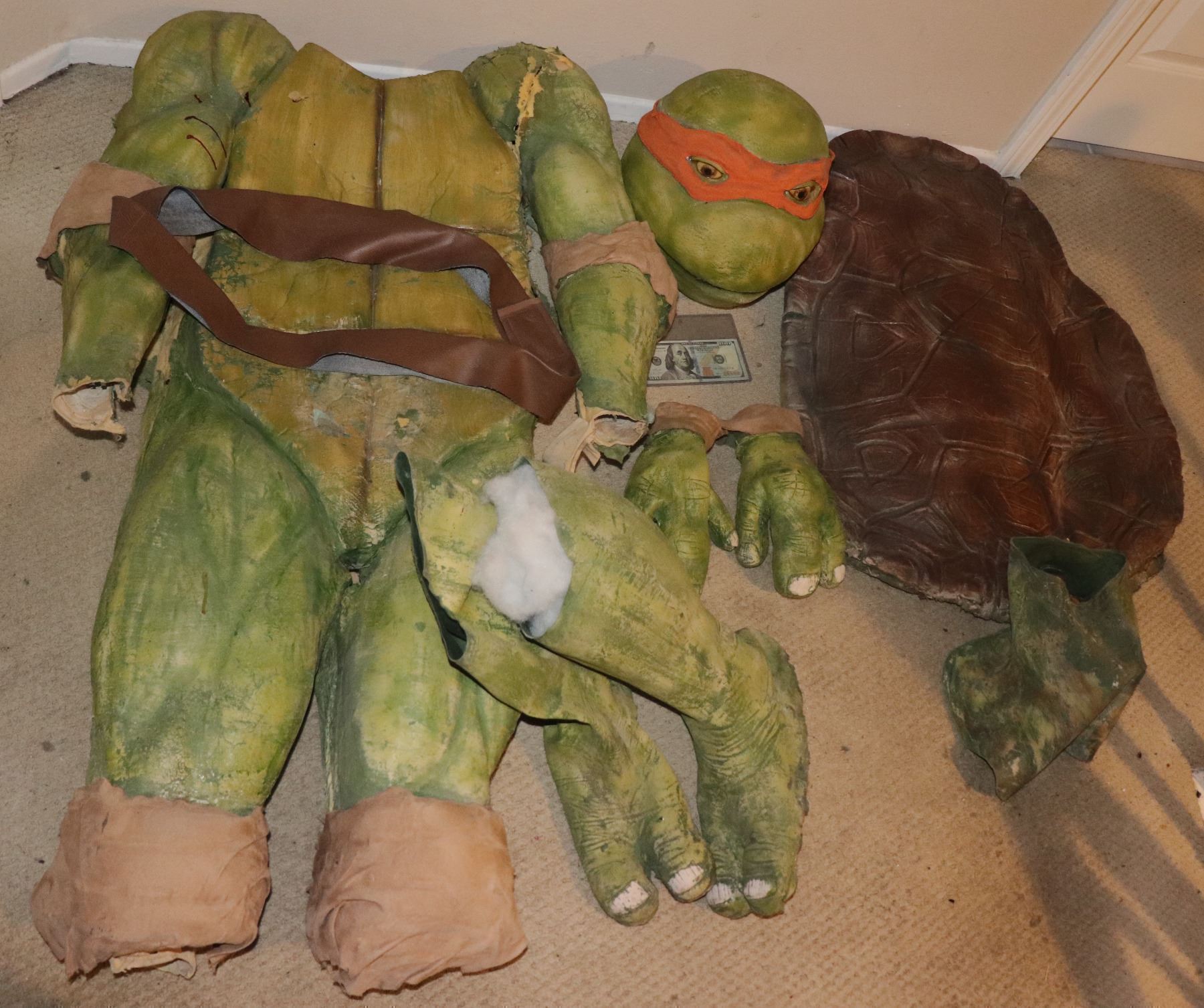 TEENAGE MUTANT NINJA TURTLE ALL 4 COMPLETE COSTUMES TMNT SUPER HERO