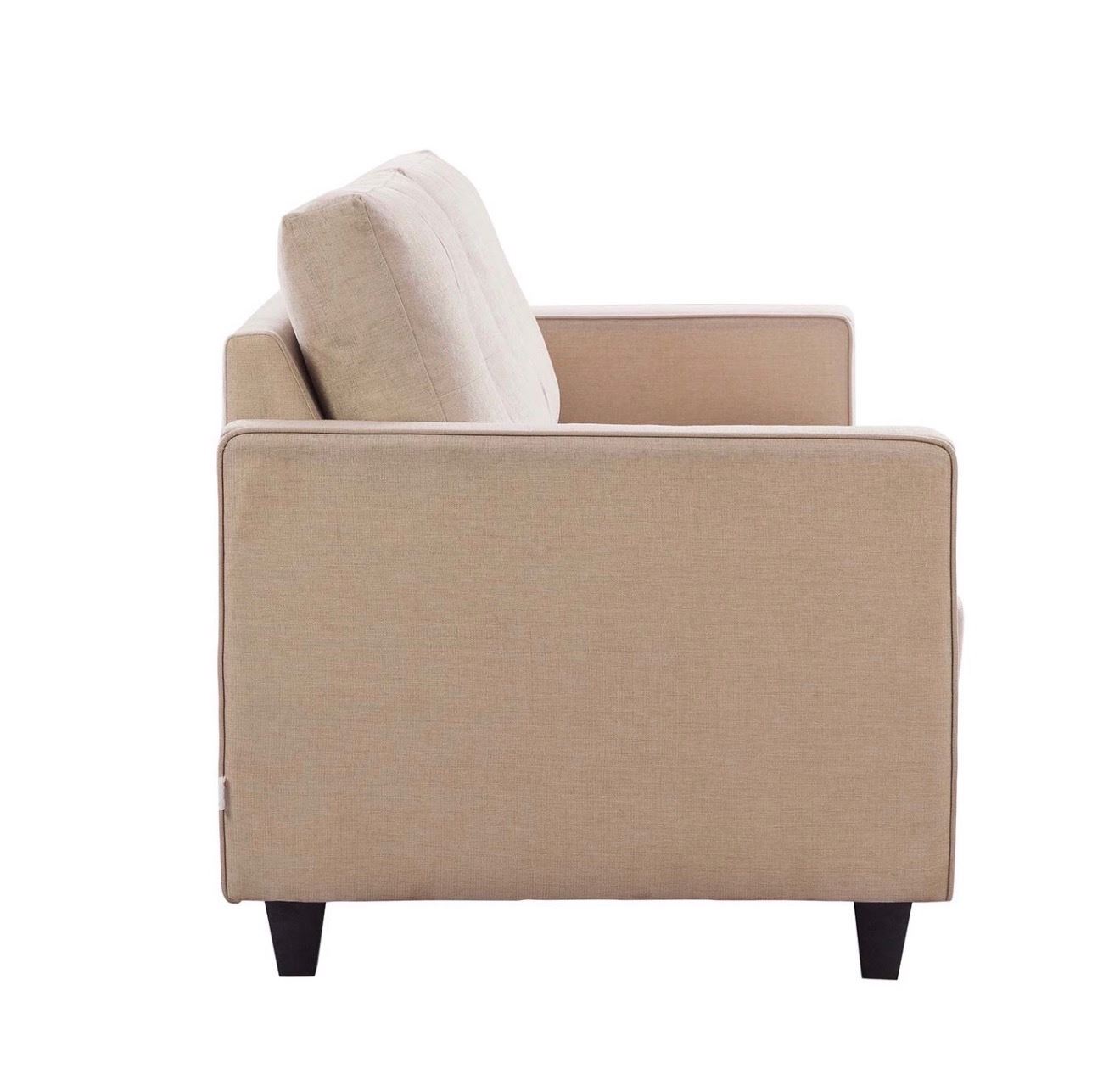BNIB - Alex Fraser 3-Seat Sofa - Leone Natural (Model ALXF3SS ...