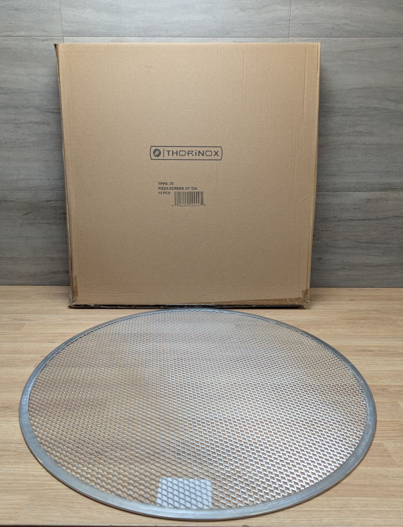 Thorinox 20" Dia Pizza Screens - Lot of 60 (5 Boxes)