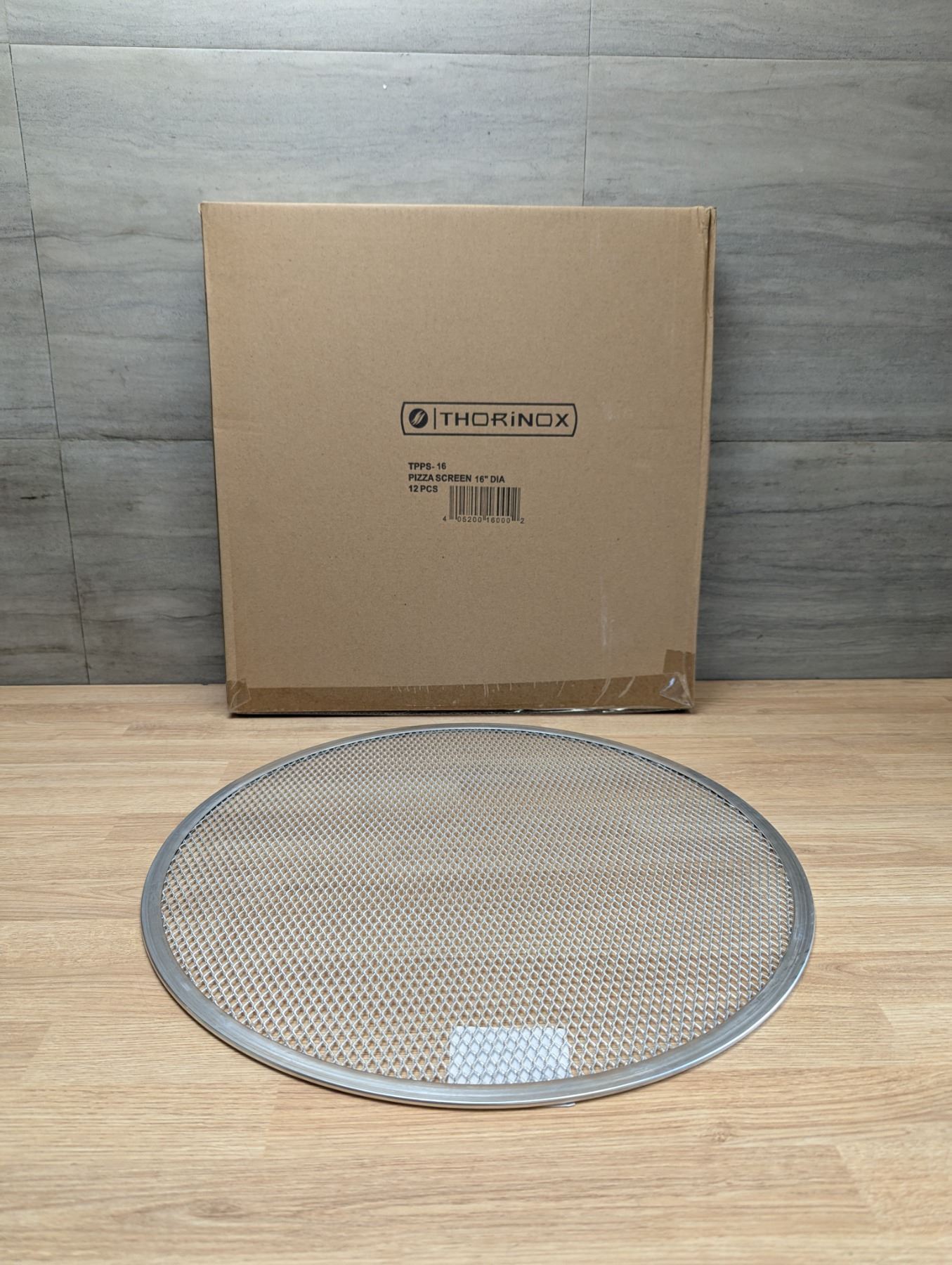 Thorinox 16" Dia Pizza Screens - Lot of 24 (2 Boxes)
