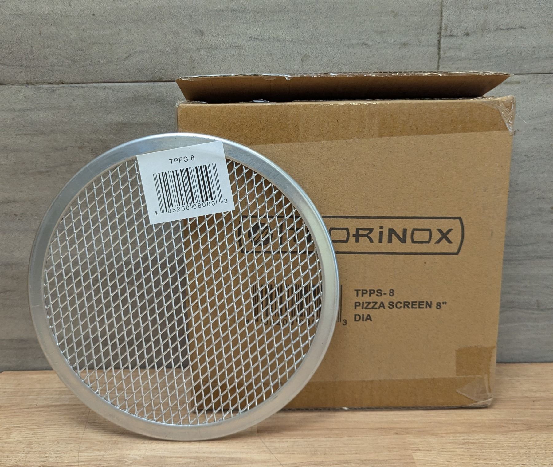Thorinox 8" Dia Pizza Screens - Lot of 48 (4 Boxes)