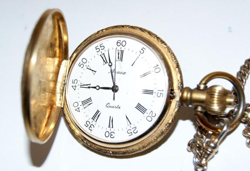 Arnex White Dial Quartz Deer Design Pocket Watch arnex-white-dial-quartz-deer-design-pocket-watch