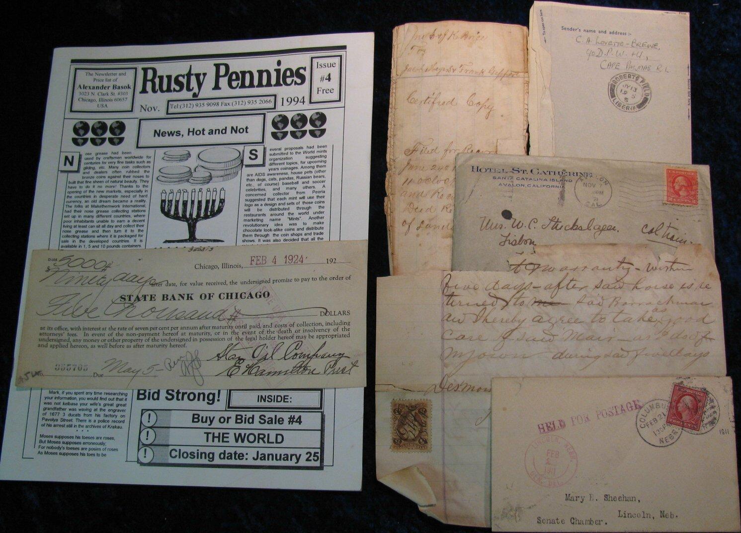 1484. 1994 Ancient Coins Catalog; Remnant of 1868