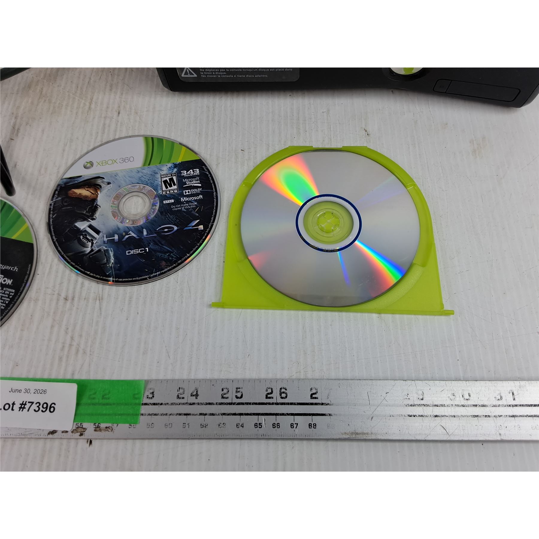 Xbox 360 Gaming Console w/Cords & Games - Powers On, As Is - Bodnarus ...