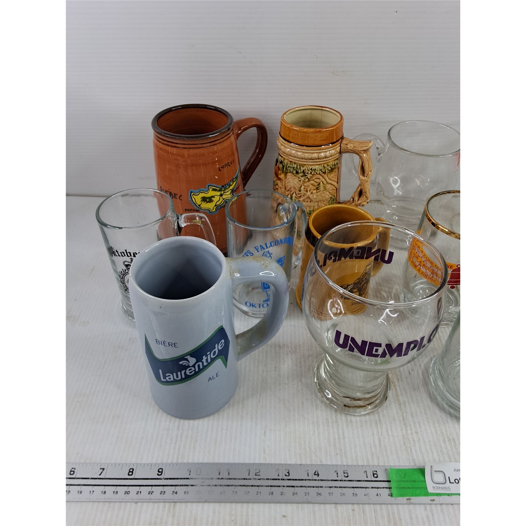 Assorted Beersteins & Cookie Jar - Bodnarus Auctioneering