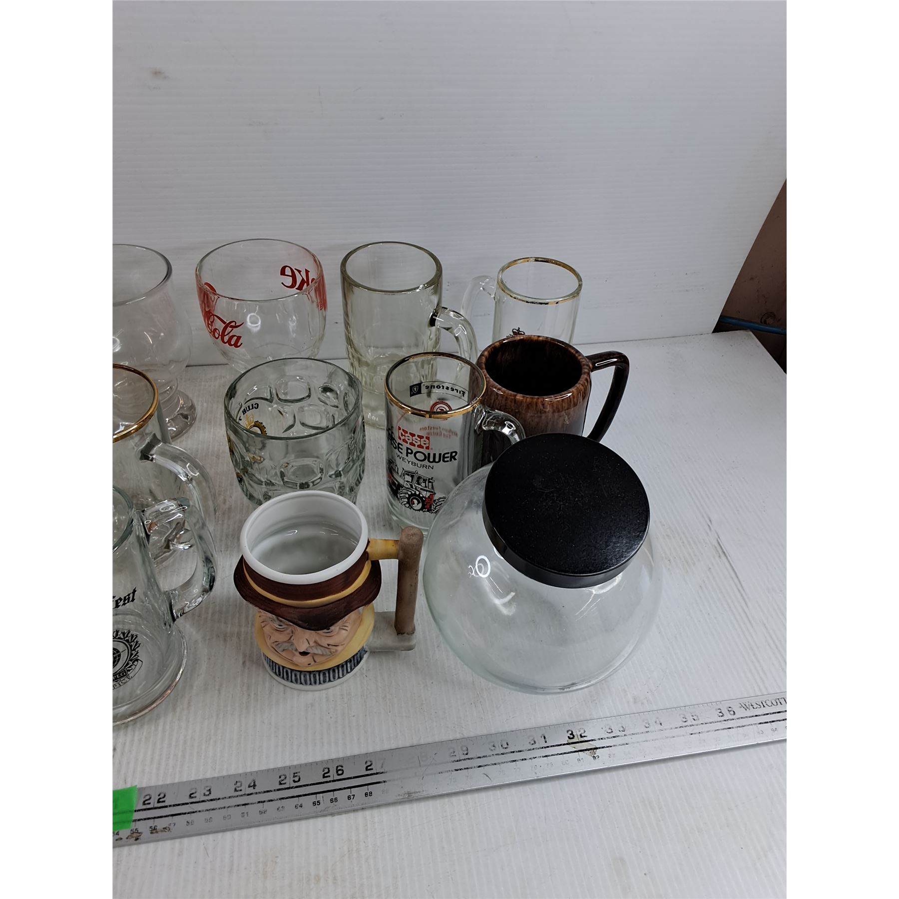 Assorted Beersteins & Cookie Jar - Bodnarus Auctioneering