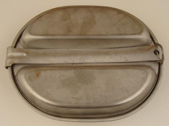 COMPLETE 1966 U.S. GI MESS KIT KNIFE FORK AND SPOON