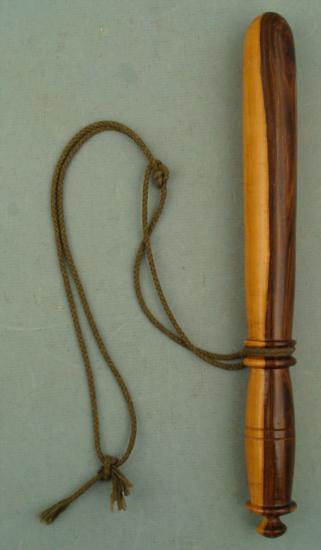 Billy Club Vintage Night Stick Military Police 1940s-