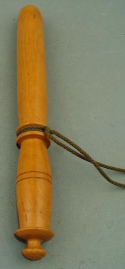 Billy Club Vintage Night Stick Military Police 1940s-