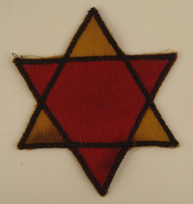WWII JEWISH HOLOCAUST STAR OF DAVID FOR JEWS