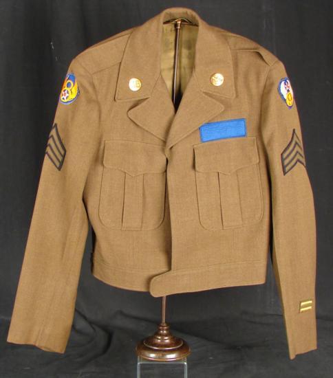 USAAF WWII Jacket w/ 8th, 9th Air Force Patches