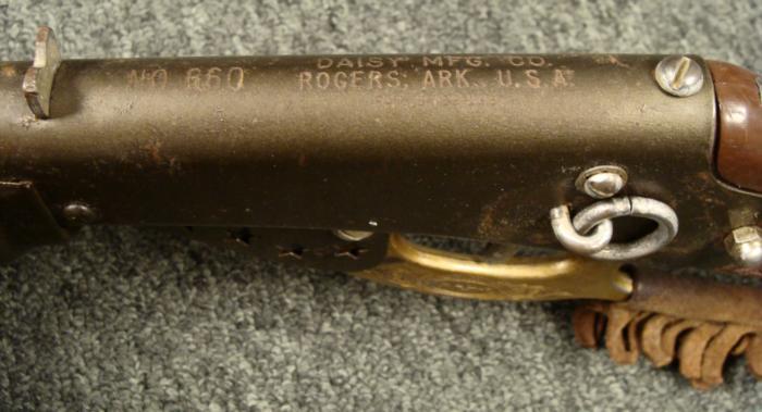 DAISY 660 TRAILRIDER RICOCHET POP GUN