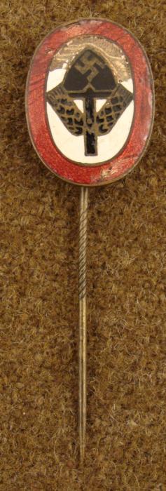 NAZI RAD REICHS ARBEIT DIENST WORKERS STICK PIN-MARKED