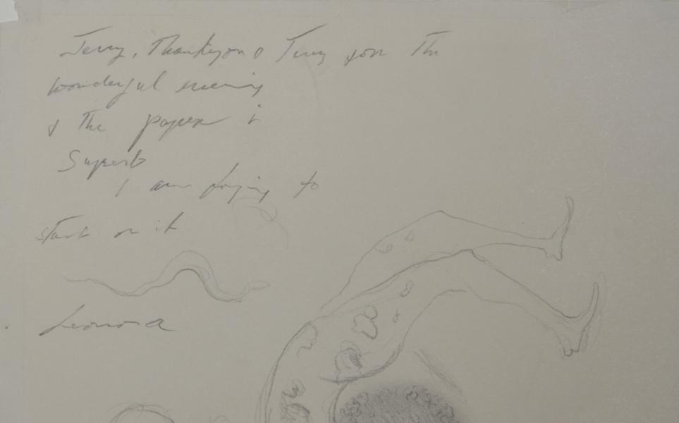 Leonora Carrington, Surrealist Pencil Drawing