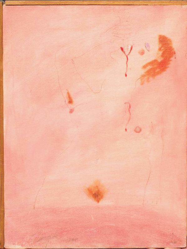 Alejandro Colunga, Lady Sword Swallower, Painting