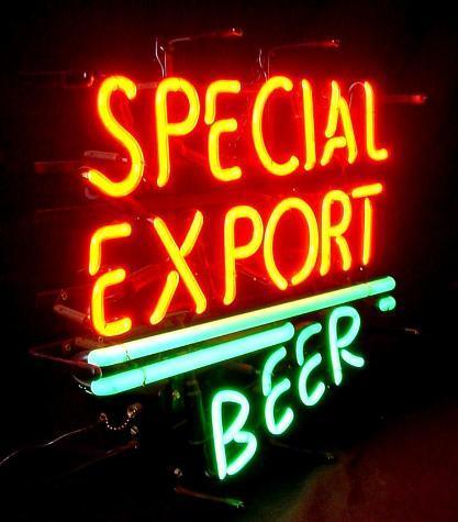 Special Export 3 Color Neon Beer Bar Sign Heilemans